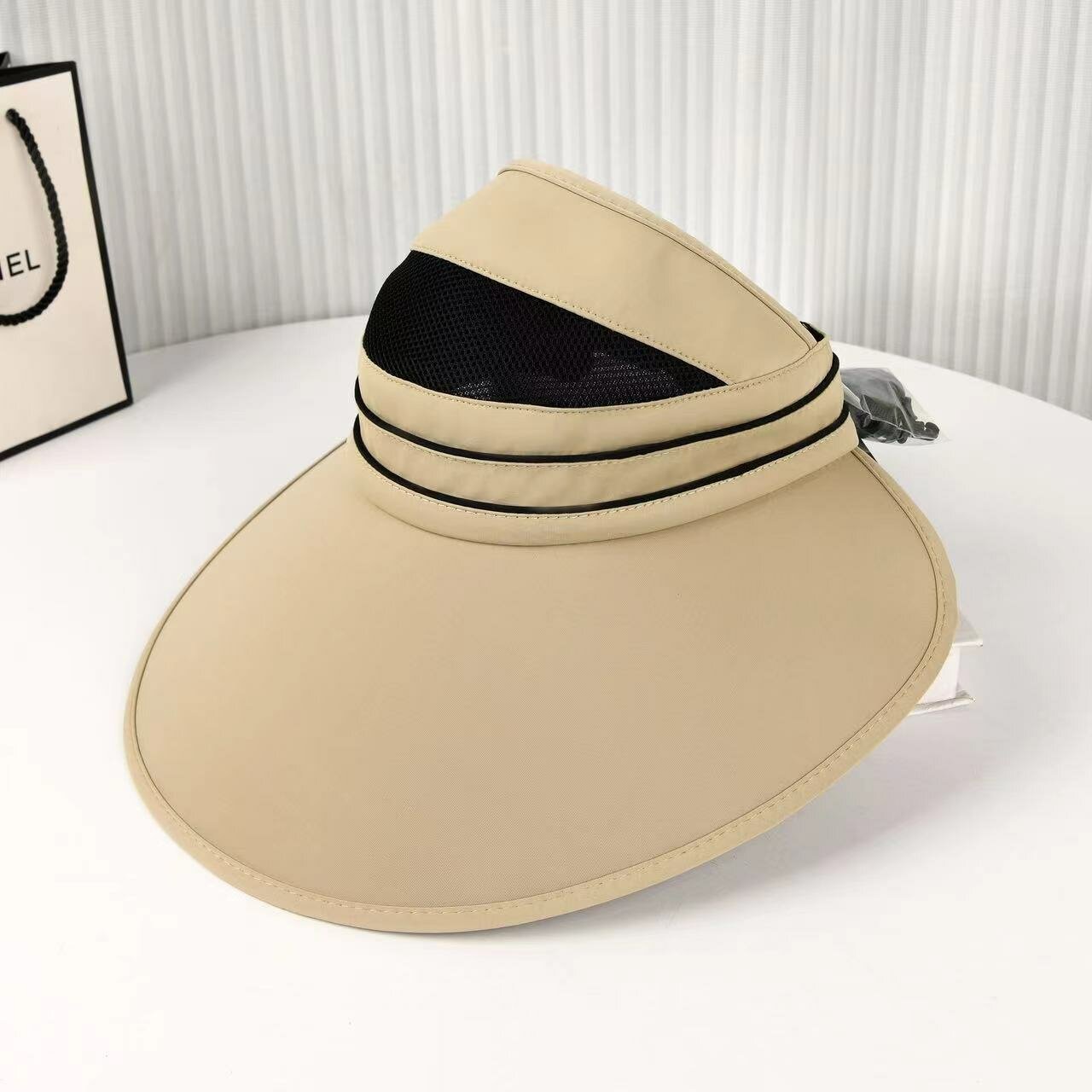 Новая летняя шляпа в корейском стиле с большими полями, пустой цилиндр, сетчатая дышащая солнцезащитная шляпа от солнца, универсальная летняя велосипедная шляпа от солнца