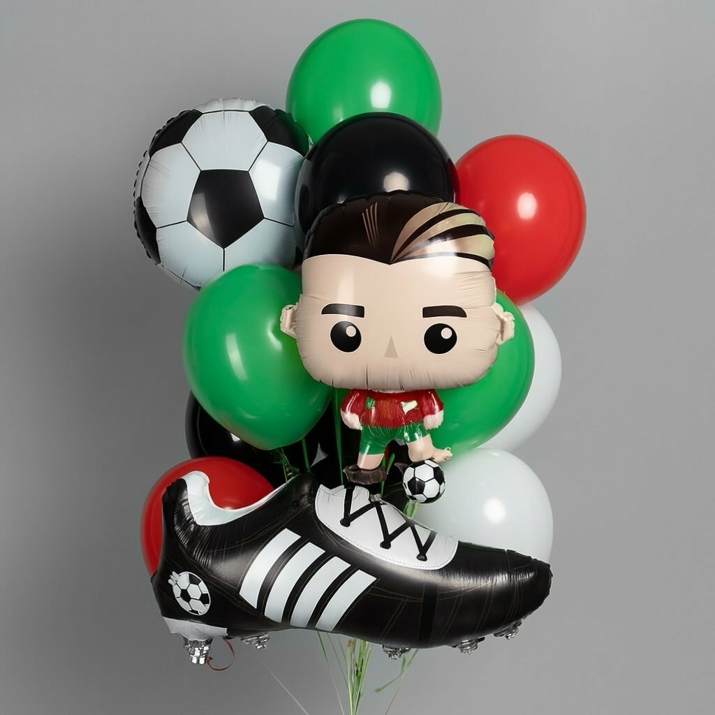 Воздушные шары с гелием «Энергия победы»