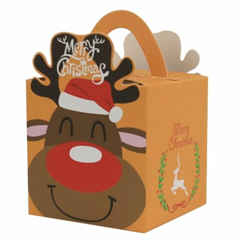 Подарочные коробки с конфетами (5 шт), Желтый