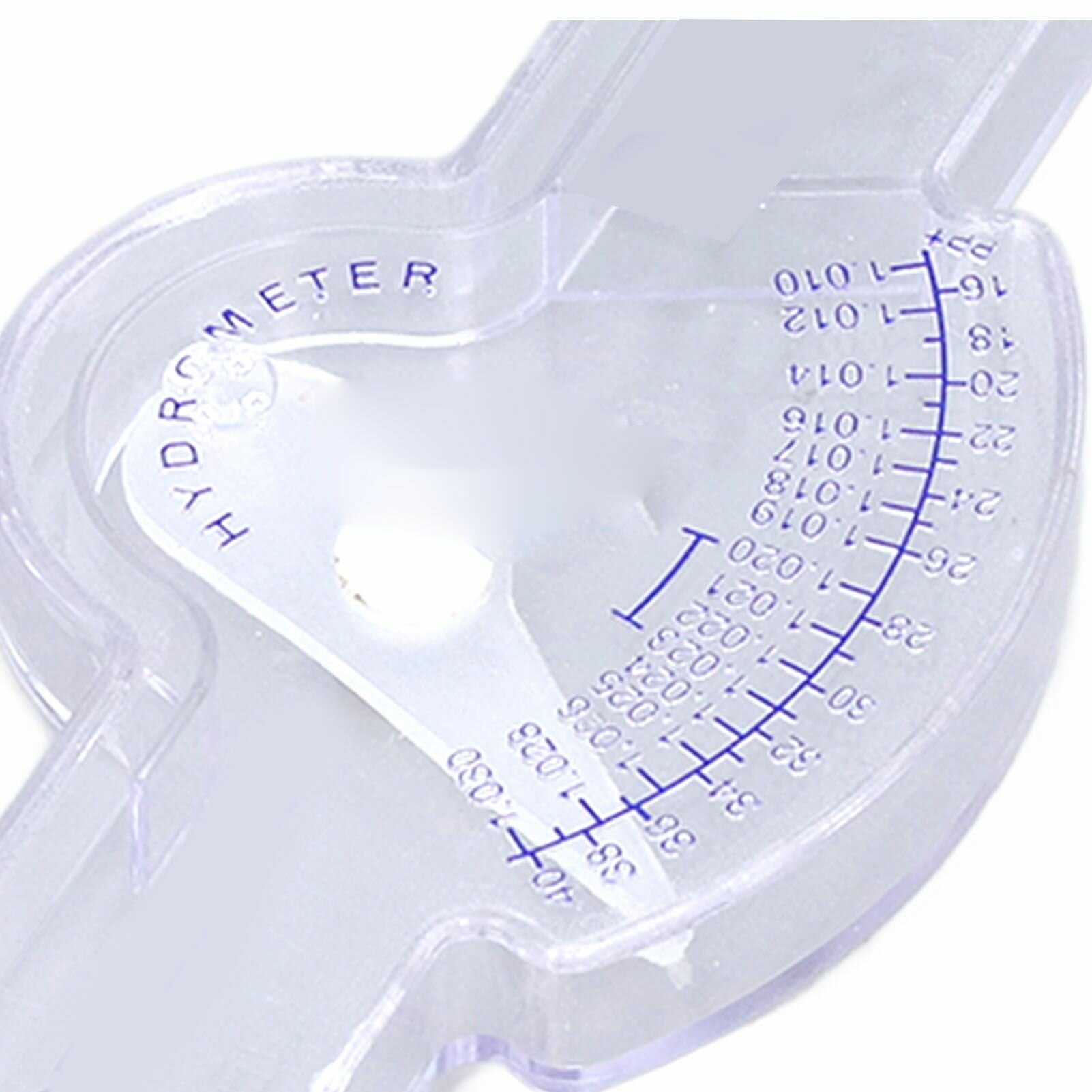 Ареометр морской воды для аквакультуры, точный автоматический денсиметр для аквариумов, прудов, соленой и пресной воды, легко считываемая шкала