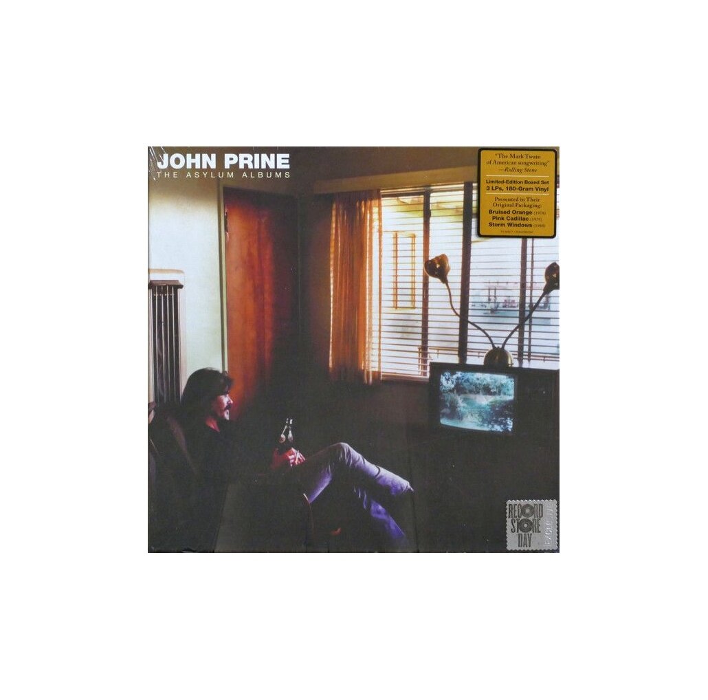 Виниловая пластинка John Prine - The Asylum Albums (180g) (Limited Edition) (3 LP)