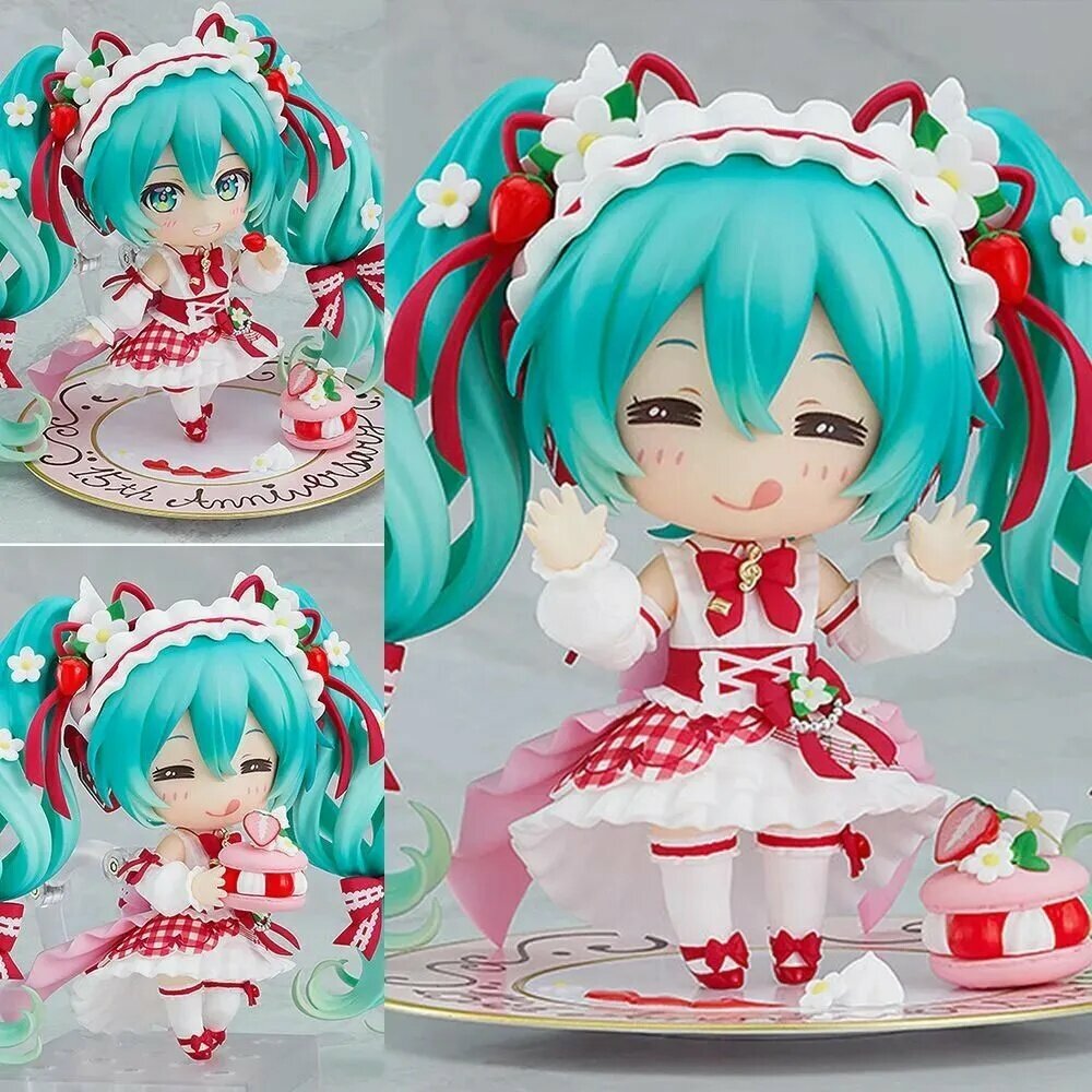 Фигурка вокалоид: Мику Хацунэ 15-я годовщина / VOCALOID Miku Hatsune 15th Anniversary Нендороид (10cm)