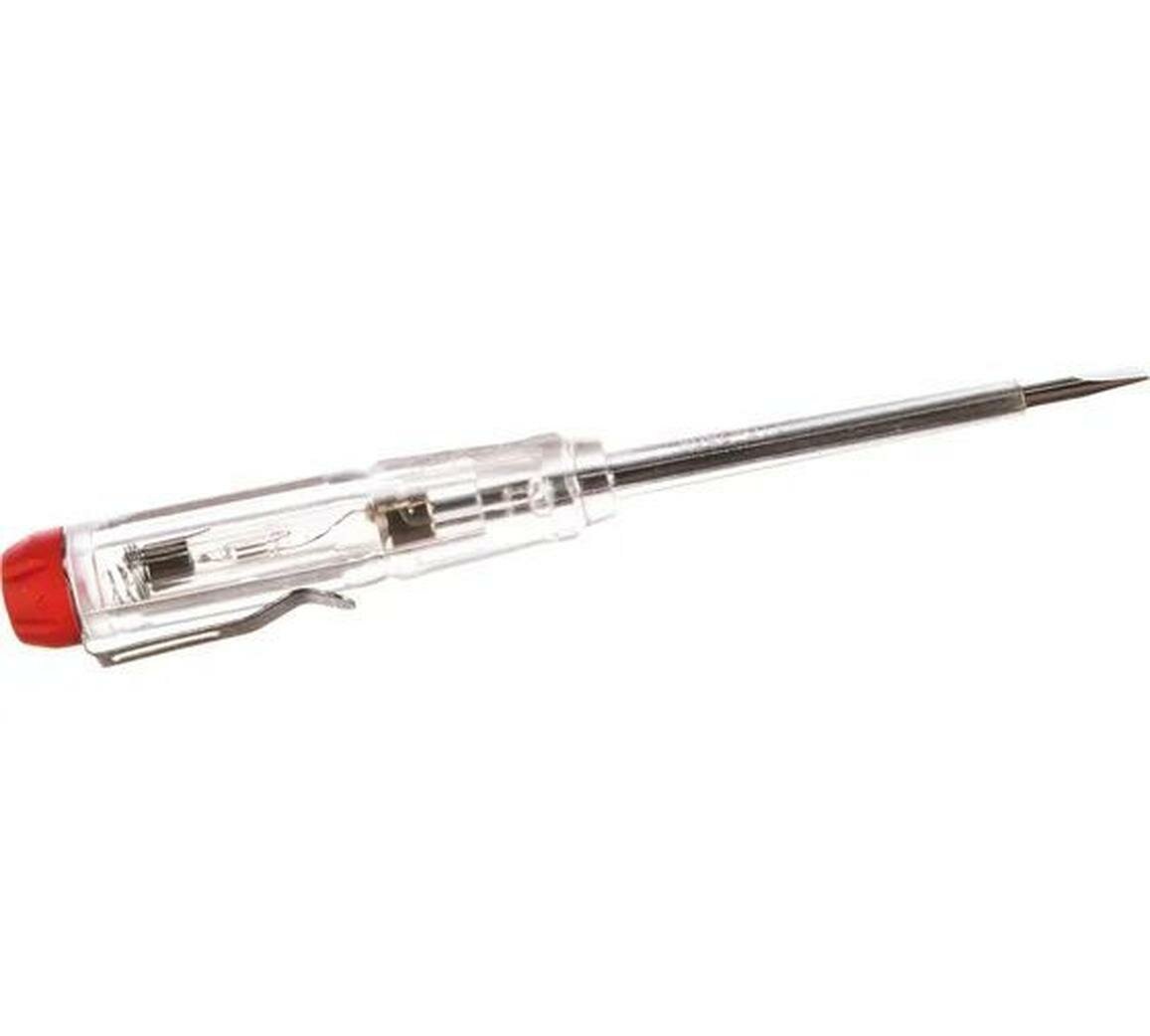 Отвертка индикаторная (140 мм.) 110-250 В, сталь CR-V кобальт