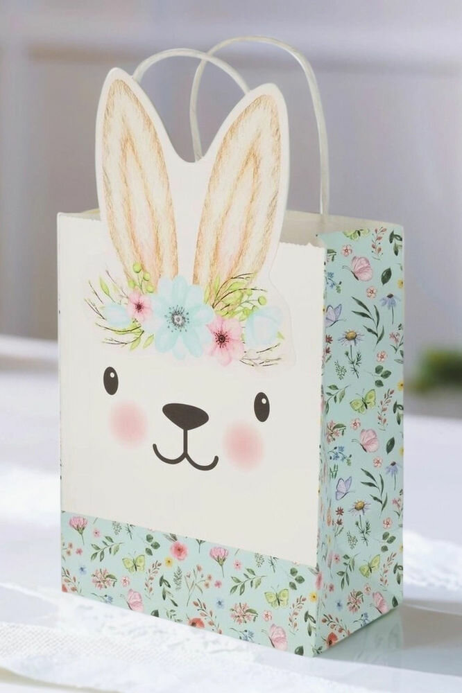 Подарочный пакет зайка крони, бумага, 23х18 см, Koopman International KBD000070-2