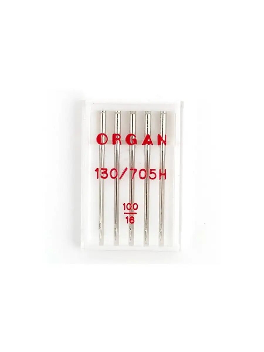 Иглы для бытовых швейных машин №100 5 шт