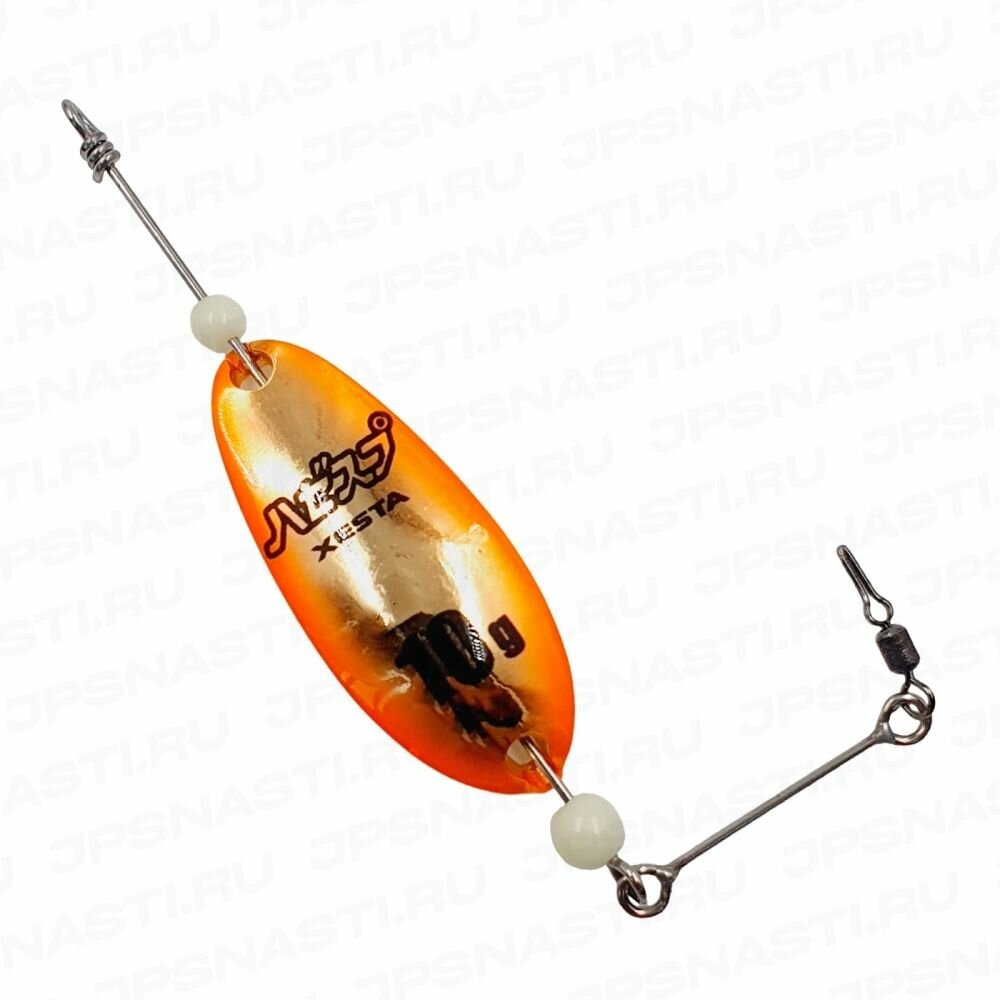 Японская оснастка блесна для морской рыбалки Xesta Haze Spoon-Rig, 10 г, 10 OGD / Приманки рыболовные