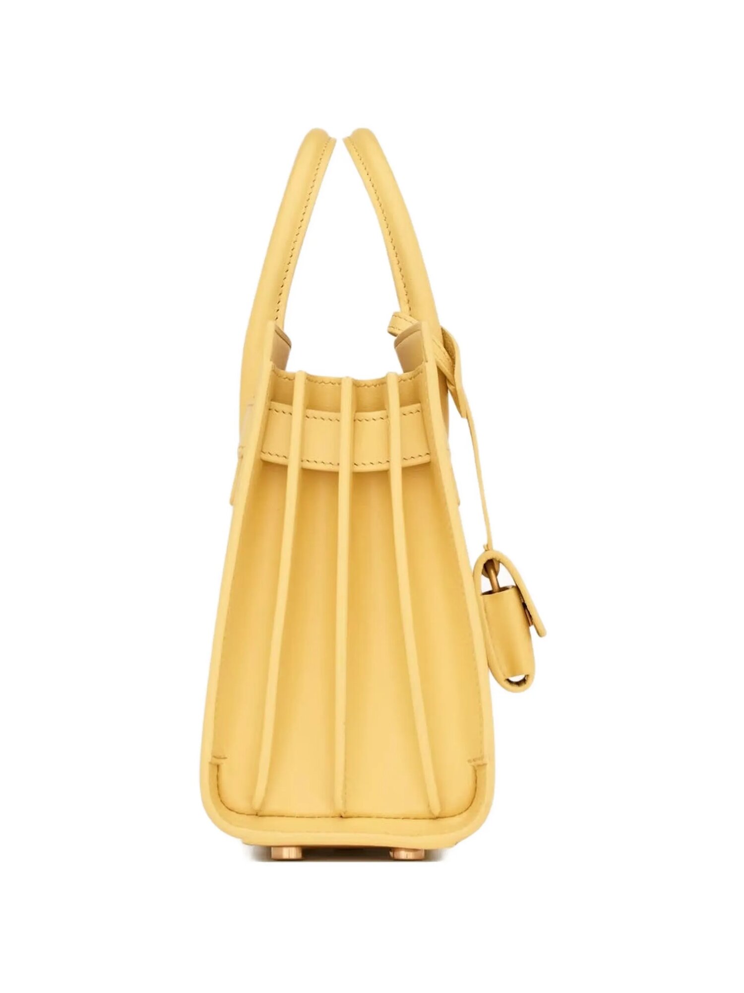 Сумка Saint Laurent Sac De Jour, светло-желтый — фото 1