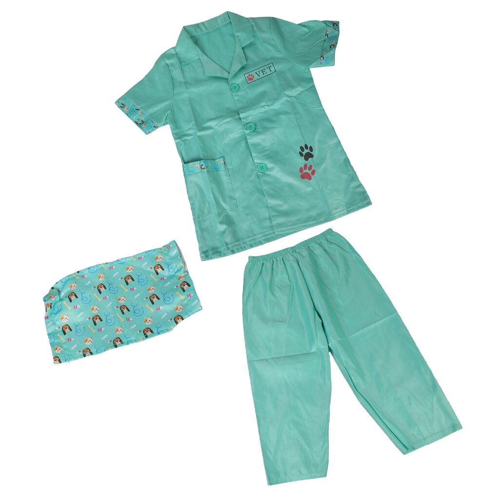 Комплект костюмов для выступления-зеленый