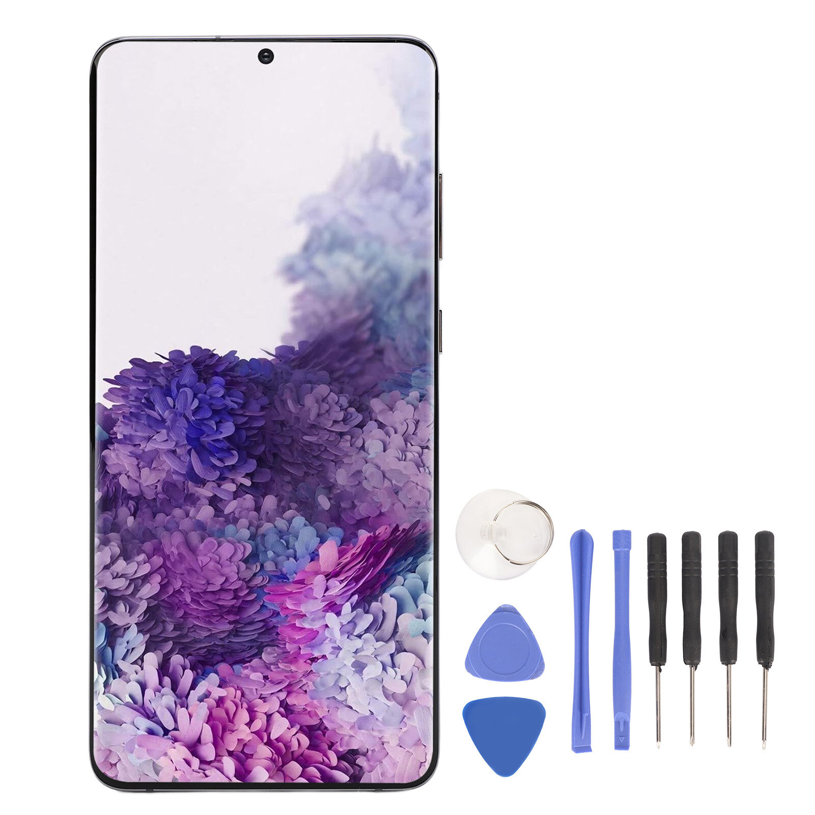 Дисплей для Galaxy S20 Plus 5G (G986B), 6.7", с отпечатком пальца, серый