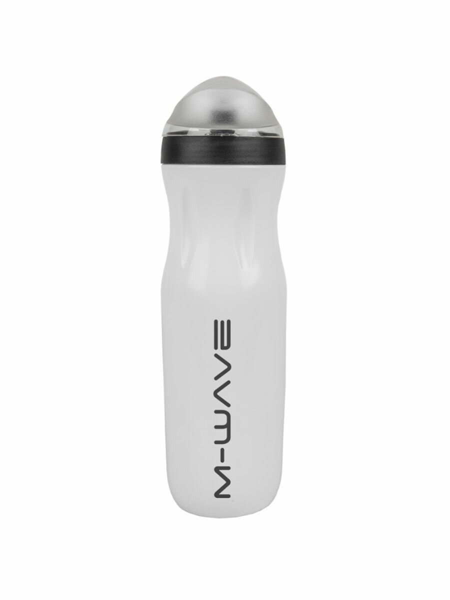 Фляга для велосипеда самоката M-WAVE 500 мл белая пластиковая