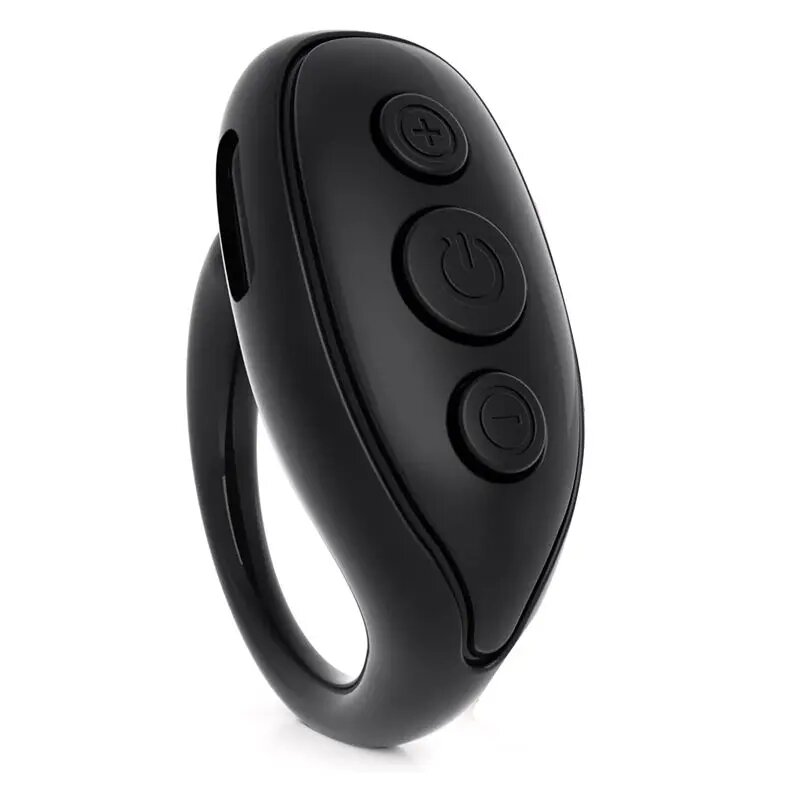Пульт дистанционного управления Bluetooth для перелистывания страниц, пульт для селфи с функцией спуска затвора камеры мобильного телефона, умное кольцо-пульт для iPad