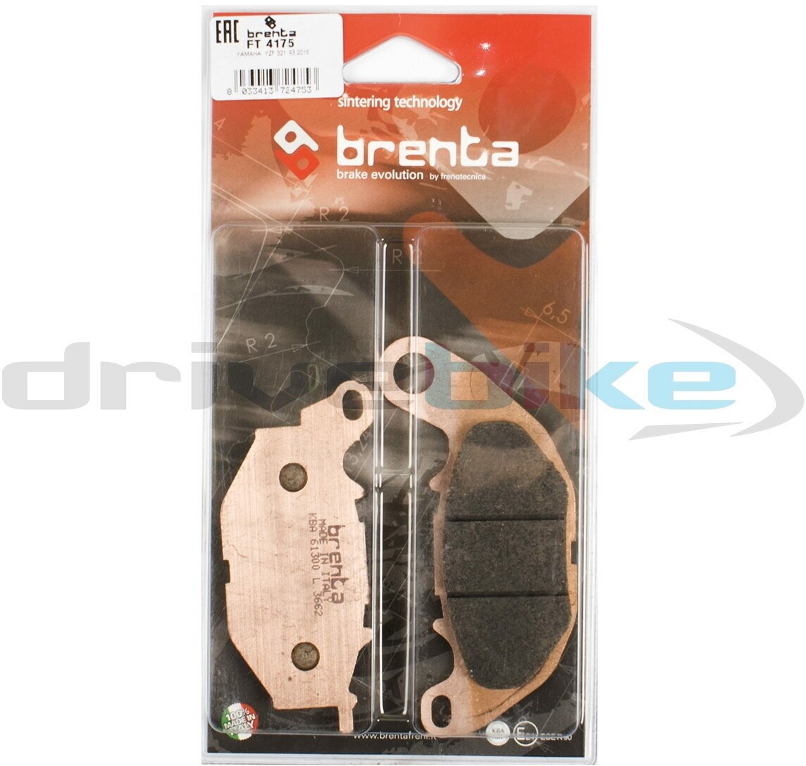 BRENTA Тормозные колодки FT 4175 Sintered