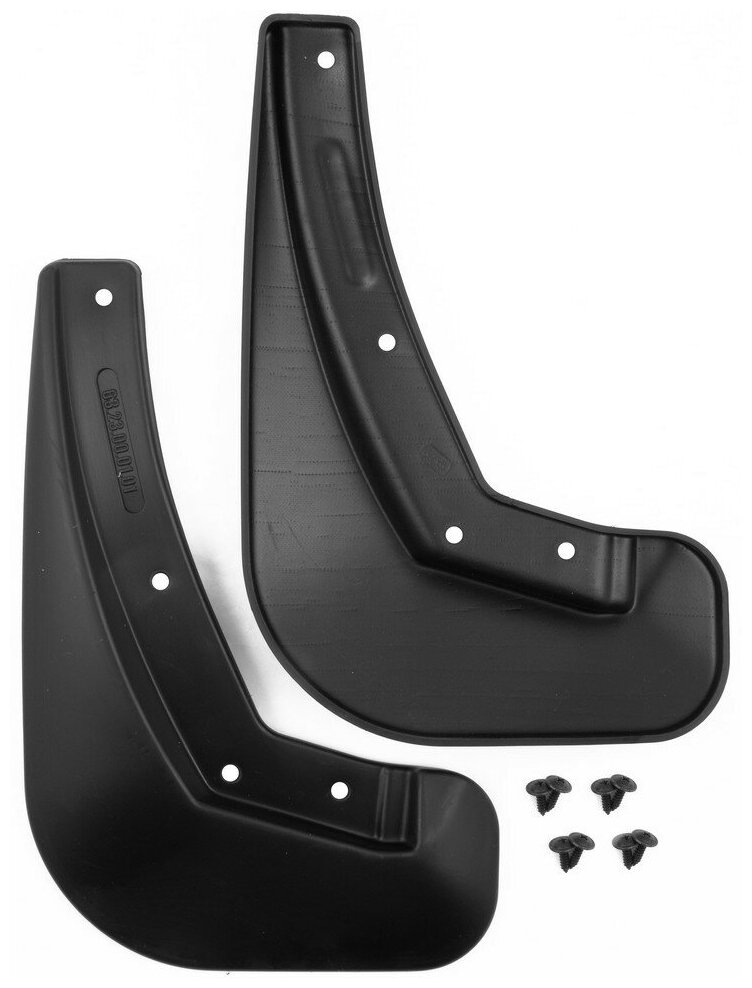Брызговики передние для CHERY Tiggo 4 2018-2023 (I рест.)/4 PRO 2019-н. в. 2 шт. (standard) / Черри Тигго 4 / Черри Тигго 4 Про