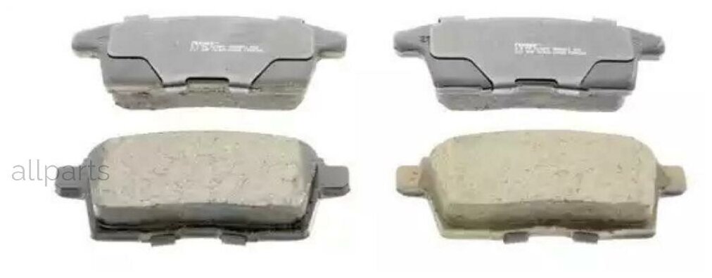 FERODO FDB4366 Колодки тормозные (Сзади) Mazda CX-7 06-12 / Ford Edge 06-14