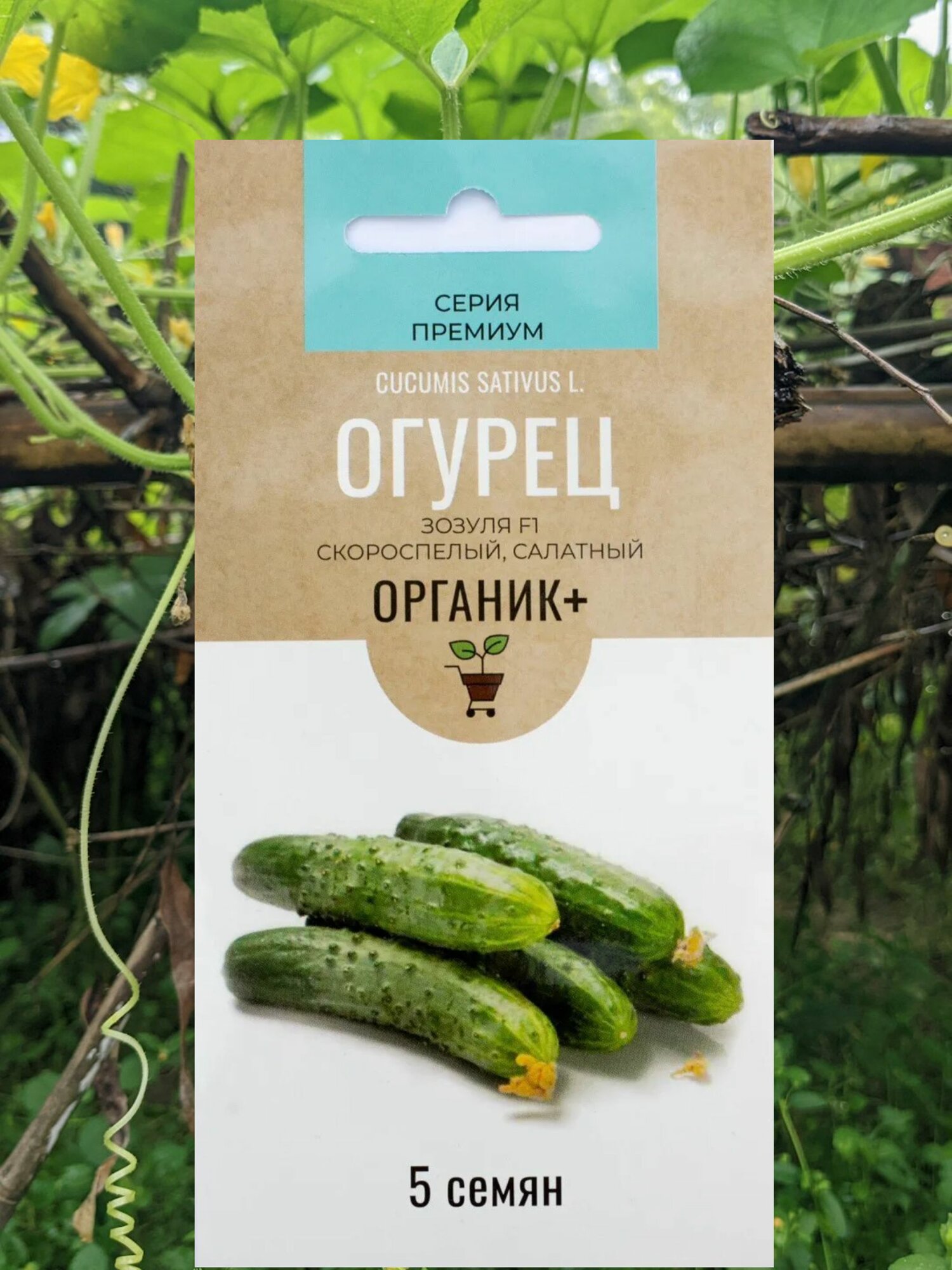 Семена Огурец Зозуля F1, Органик+
