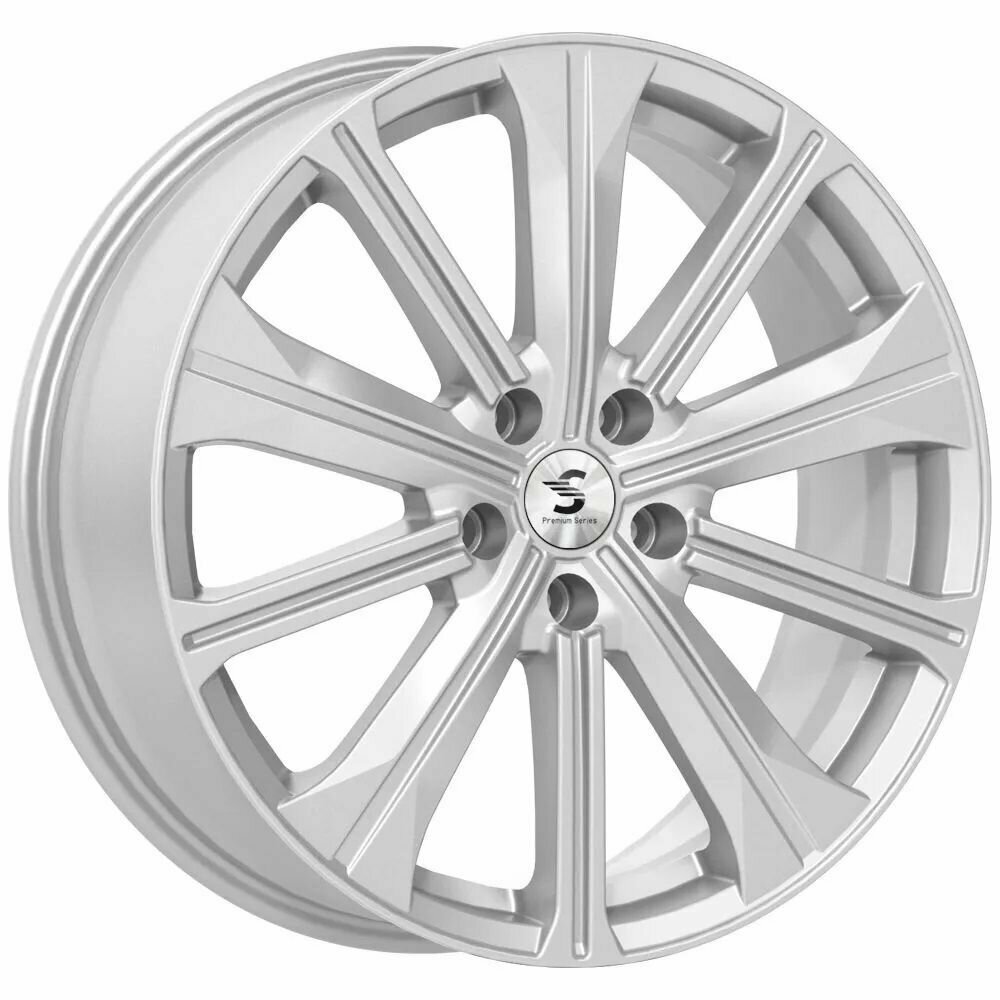 Диск колёсный КP-013 7x19 ЕТ 33 5x108 60,1 elite silver, арт.4210015