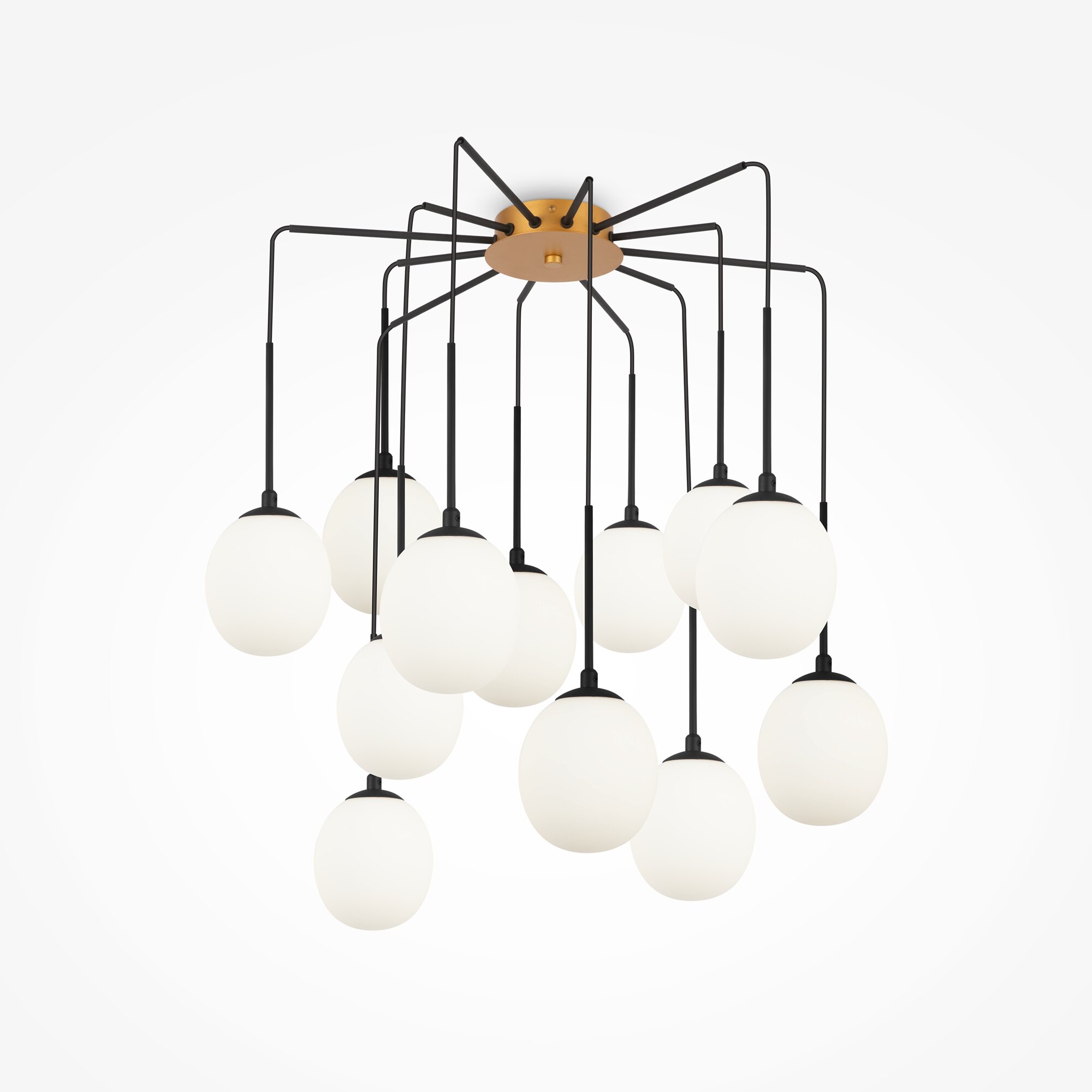 Подвесная люстра Maytoni Modern MOD176PL-12G