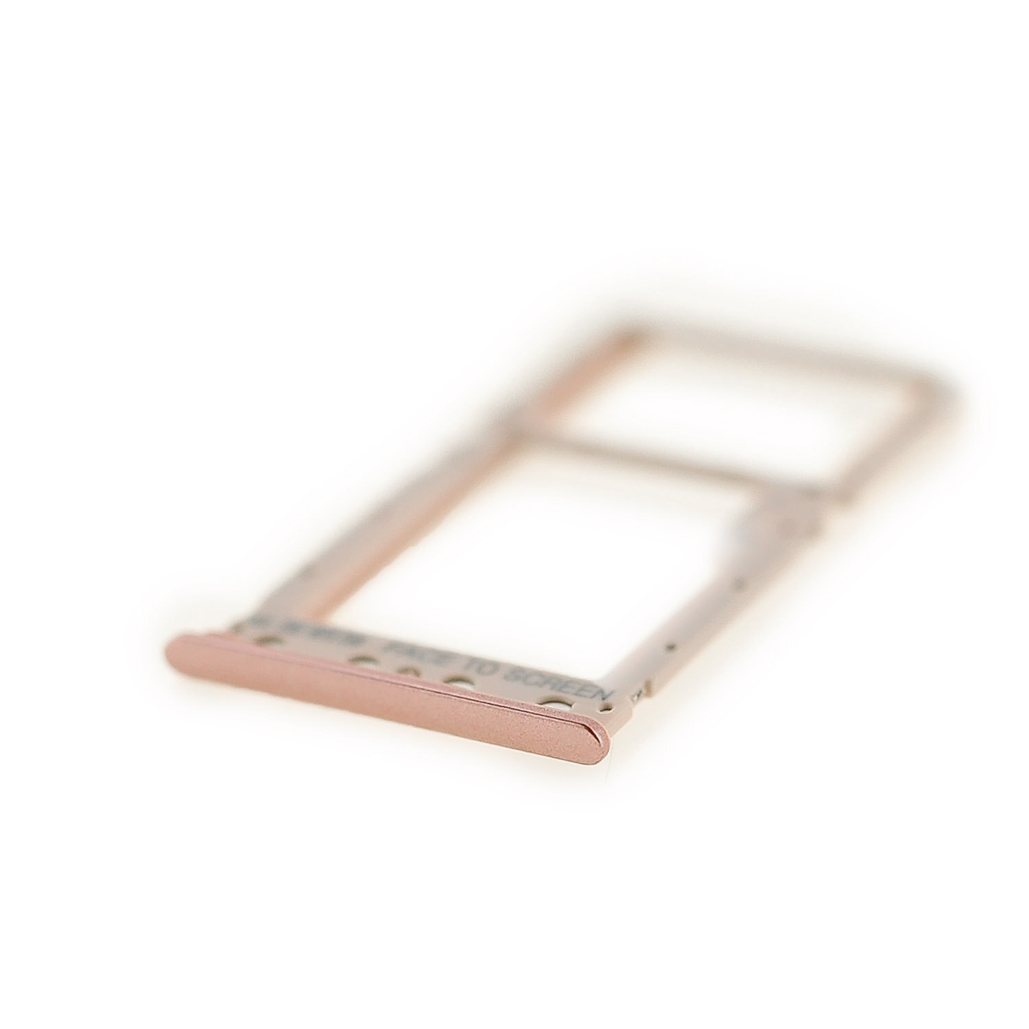 Слот SIM/ microSD-карт для Xiaomi Redmi 6/ 6A розовый