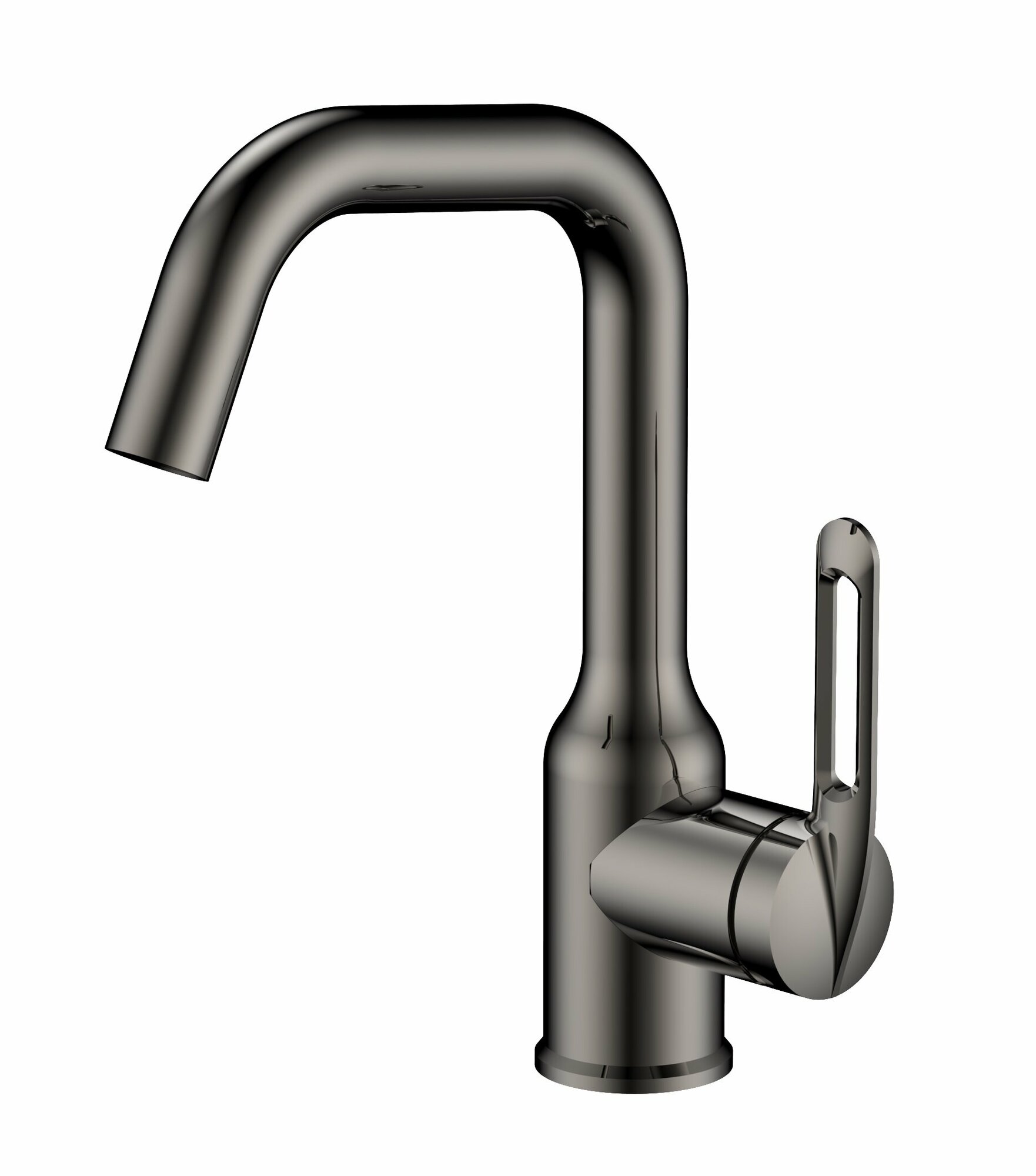 Смеситель для раковины Haiba HB10825-3, серый