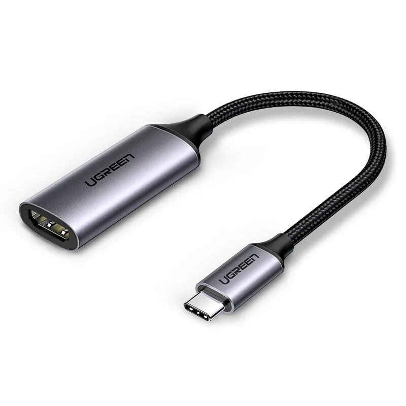 Адаптер UGREEN 70444 USB-C to HDMI, серый космос