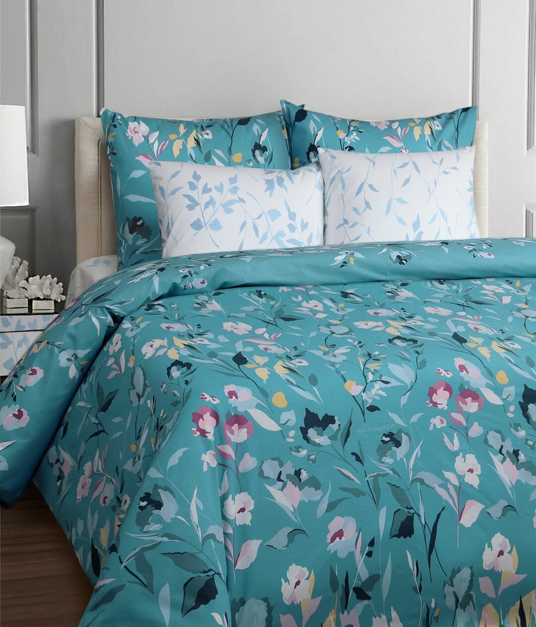 Постельное белье 2 спальное (Ella) от бренда Mona Liza, бязь, 2 наволочки 70х70