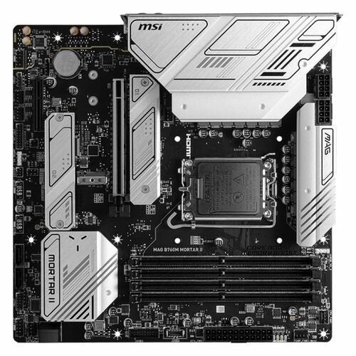 Материнская плата MSI MAG B760M MORTAR II, LGA 1700, Intel B760, mATX, Ret