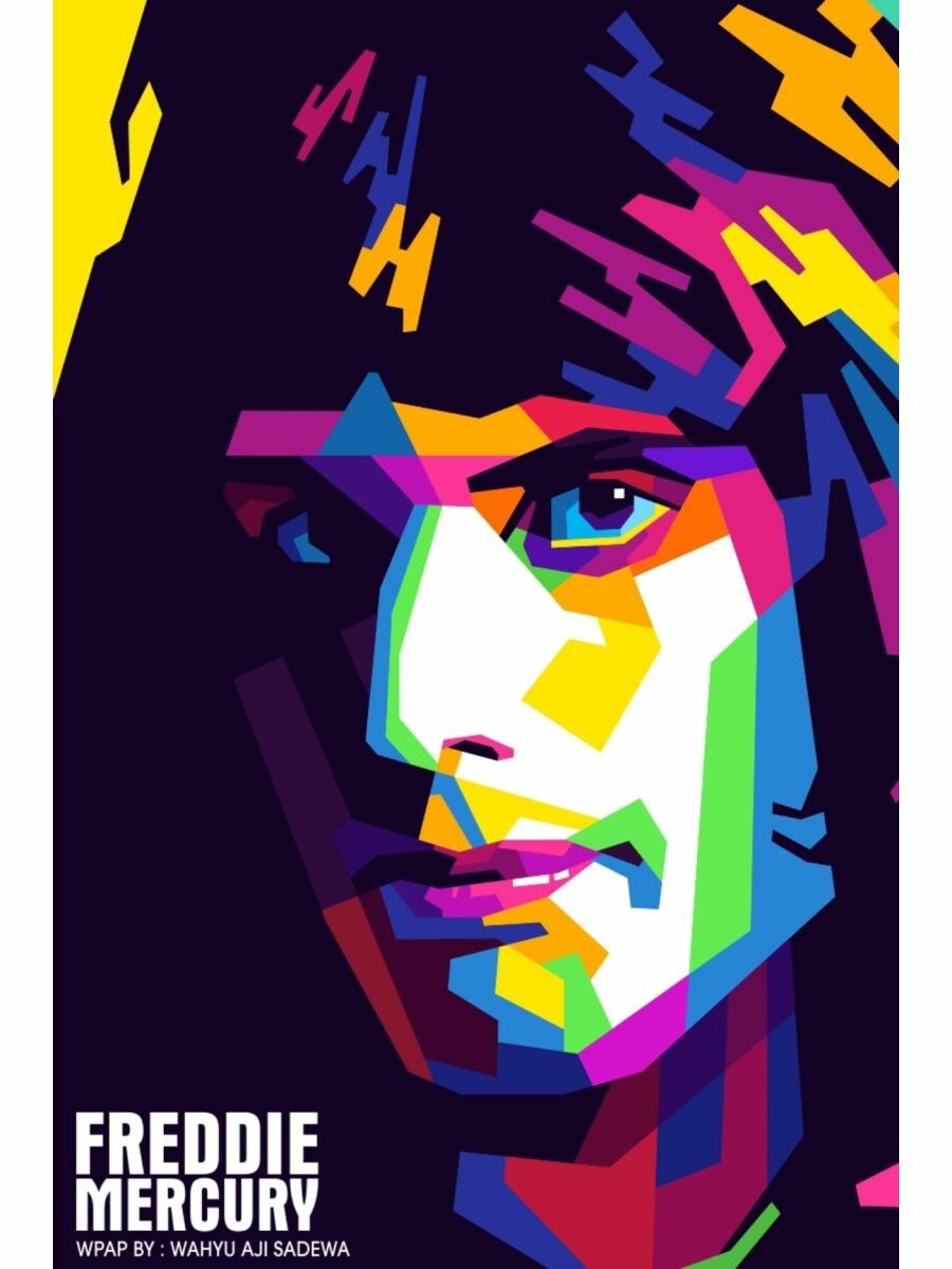 Постер "Queen. Фредди Меркьюри"