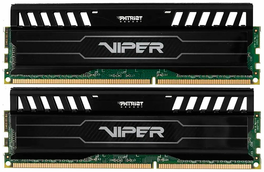 Оперативная память Patriot Memory DDR3 16GB (2x8GB) 1600Mhz Viper 3 (PV316G160C0K)