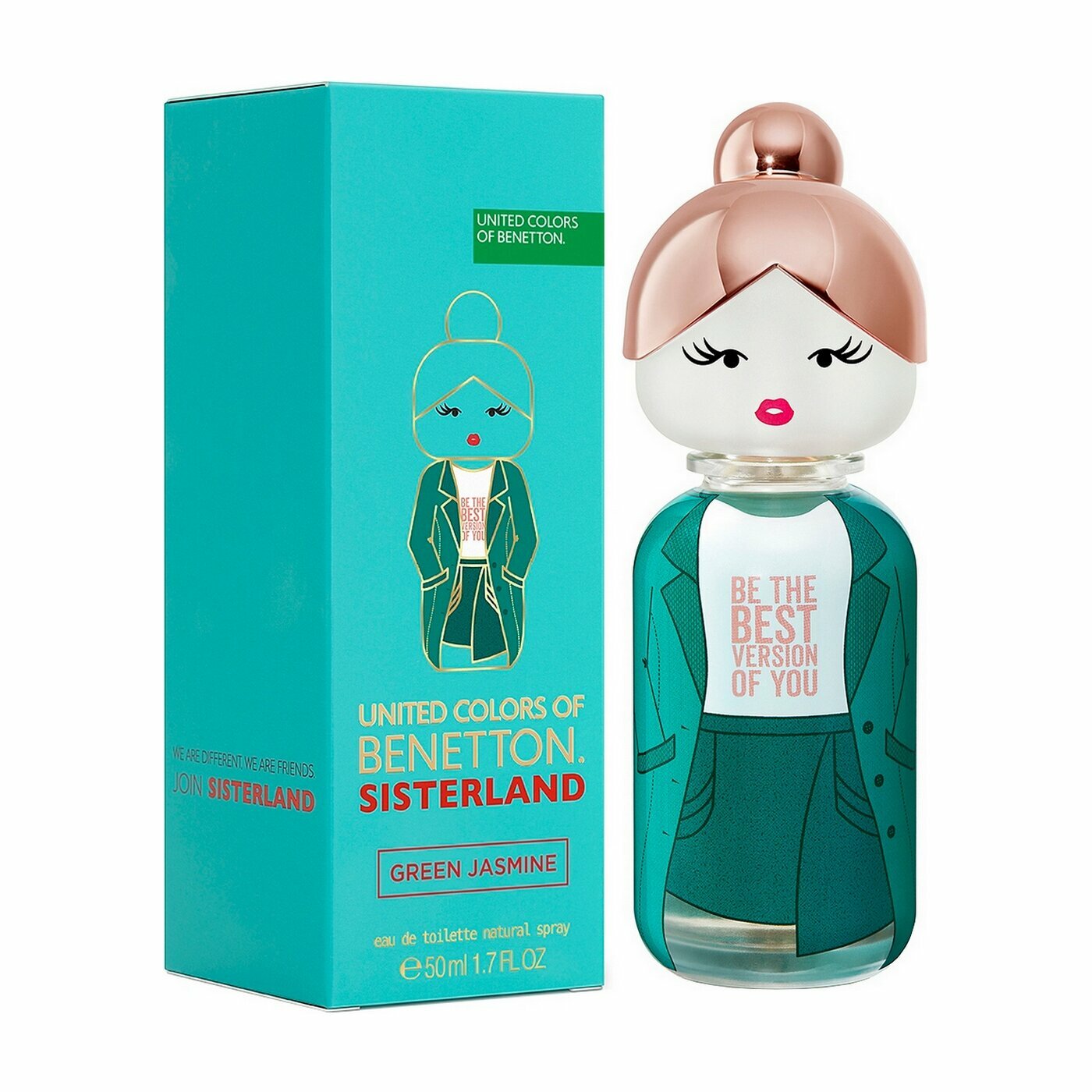 Туалетная вода Benetton Sisterland Green Jasmine 50