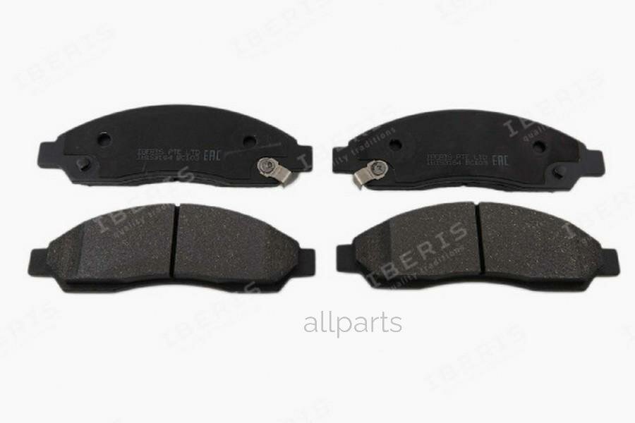 IBERIS IB153164 колодки тормозные передние К-Т ISUZU D-MAX I (TFR, TFS) -12, ELF (NKR8_, NKQ8_) 06-