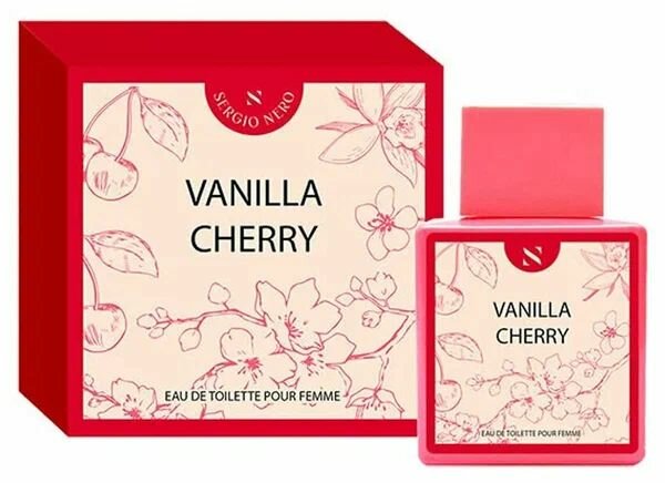 Туалетная вода Sergio Nero "Vanilla Cherry", для женщин, премиум, Франция