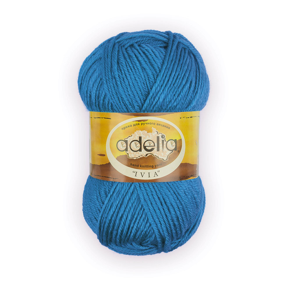 Пряжа ADELIA "IVIA" 100% акрил 62.5 г 150 м №452 св. голубой