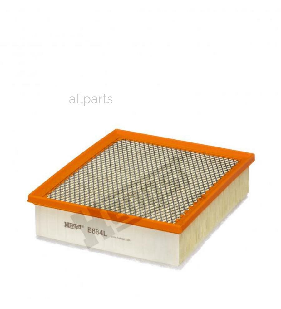 HENGST FILTER E884L Фильтр возд. FORD MONDEO/VOLVO C30, S40, S80 2.4-2.5L 2004=>