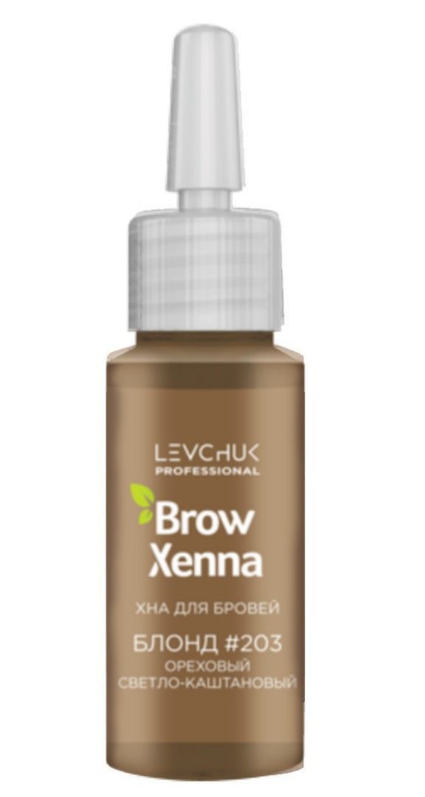 Хна для бровей BrowXenna блонд №203, 10 мл