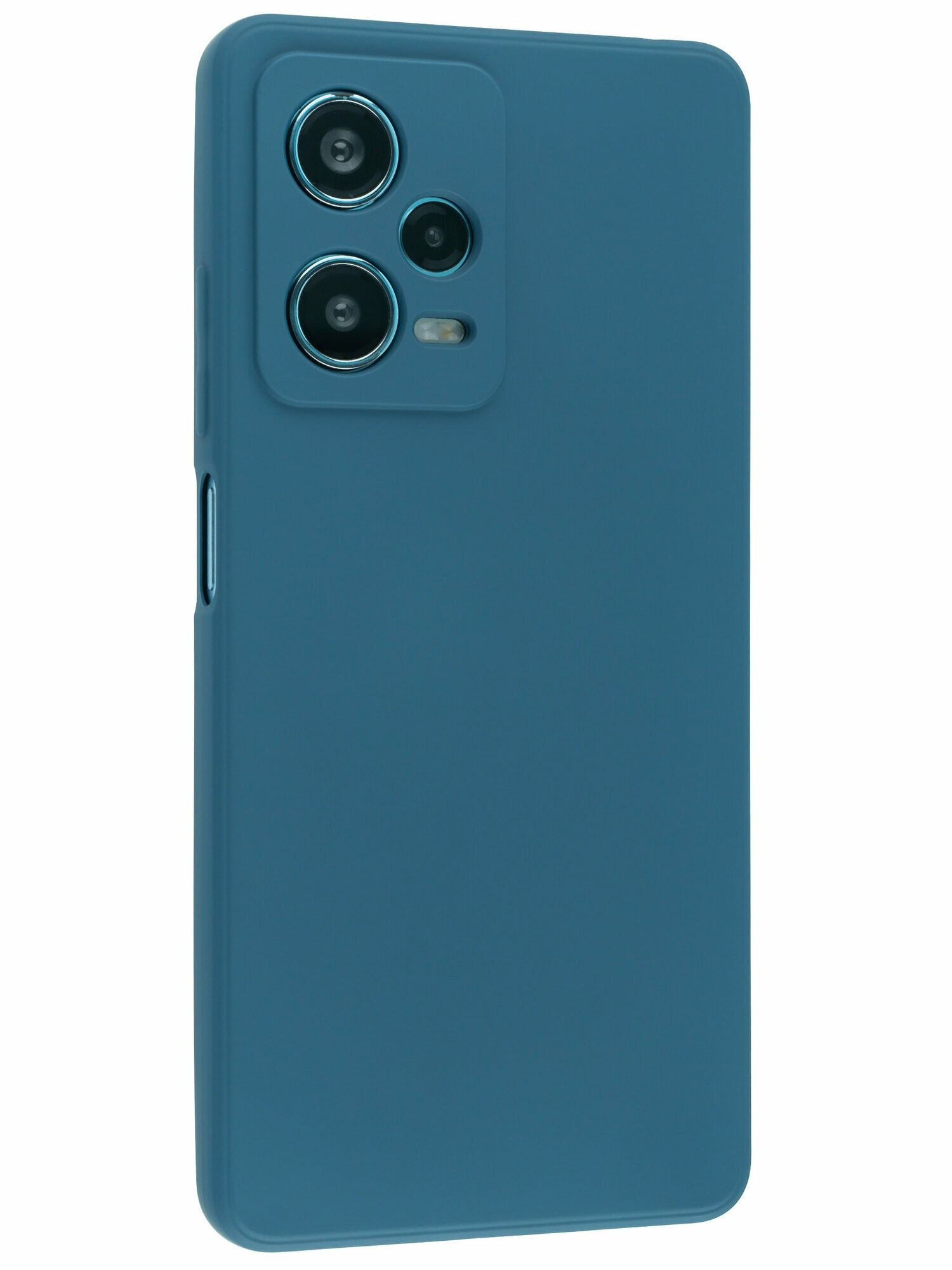 Накладка силиконовая для Xiaomi Redmi Note 12pro 5G Soft Touch с микрофиброй