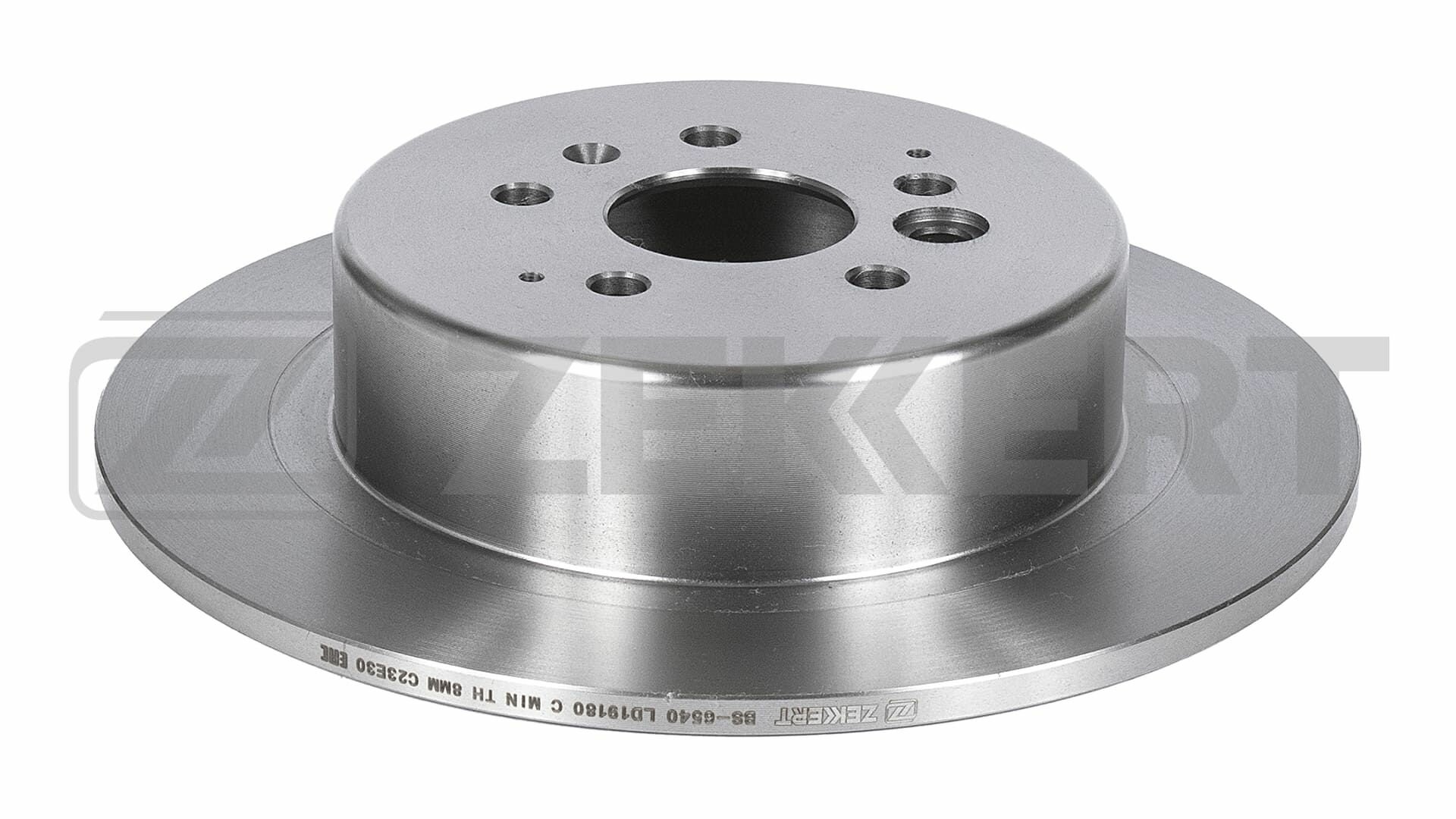 Диск тормозной задний для Чери Тиго BS-6540 ZEKKERT