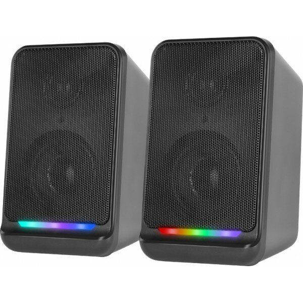 Колонки Defender 2.0 SPK 120 6 Вт, подсветка, питание от USB