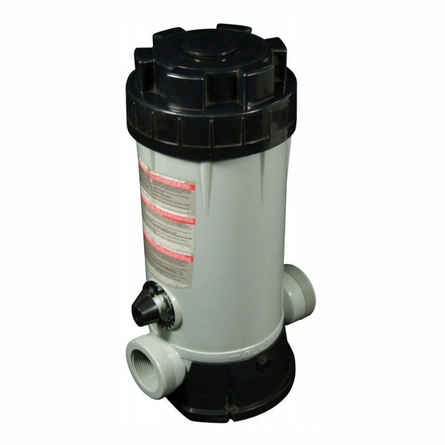 Полуавтоматический дозатор хлора, inline,1 1/2" , загрузка 4кг/PACI-003/