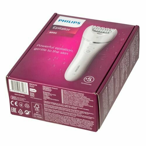 Эпилятор Philips BRE710/00 белый