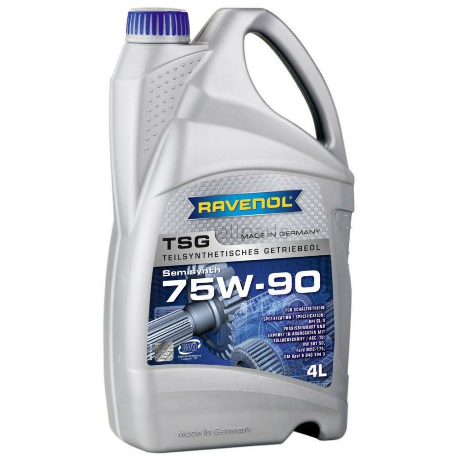 RAVENOL 4014835734296 SAE 75W-90 4L TSG GL-4 NEW трансмиссионное масло
