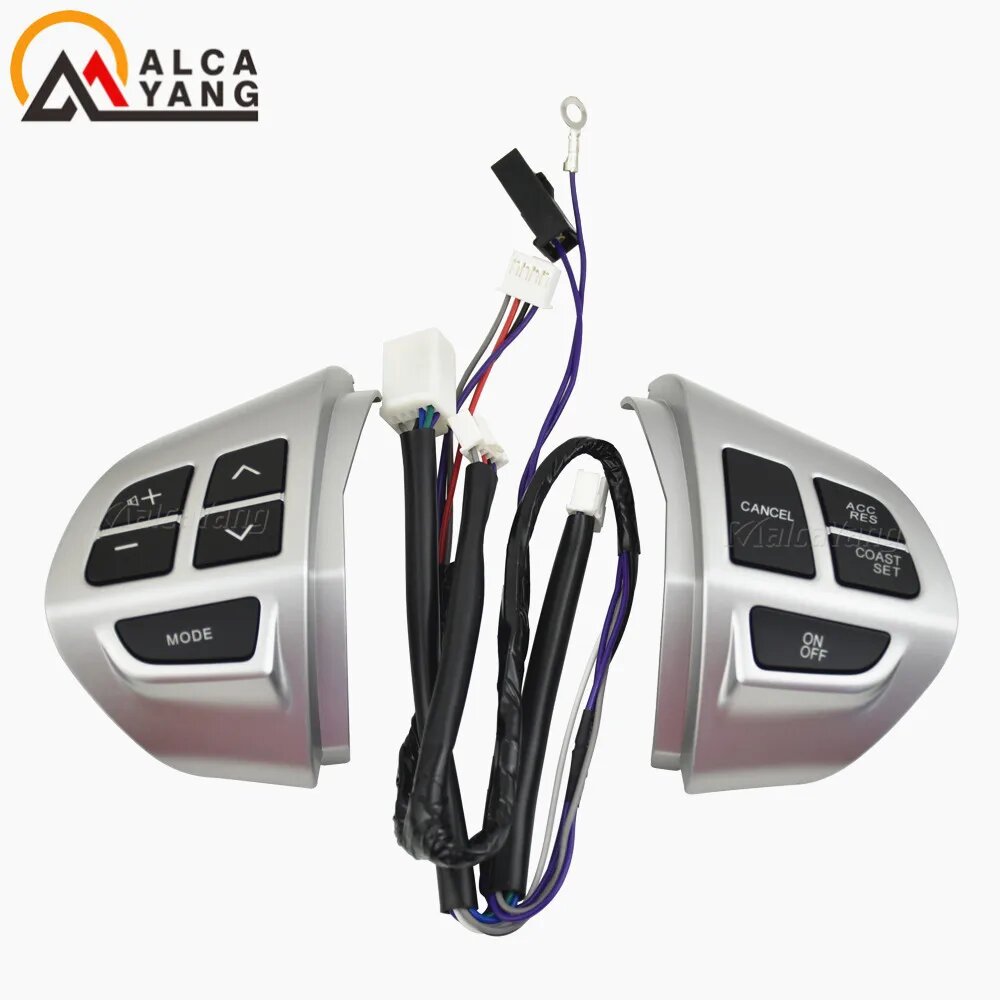 Кнопки для автомобильного стайлинга для Peugeot Citroen C-Crosser, многофункциональные кнопки управления рулевым колесом.