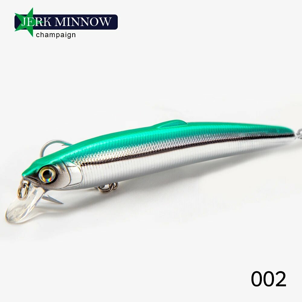 Hunthouse Minnow 95/125/147 мм рыболовная приманка 125mm 17.5g, 002