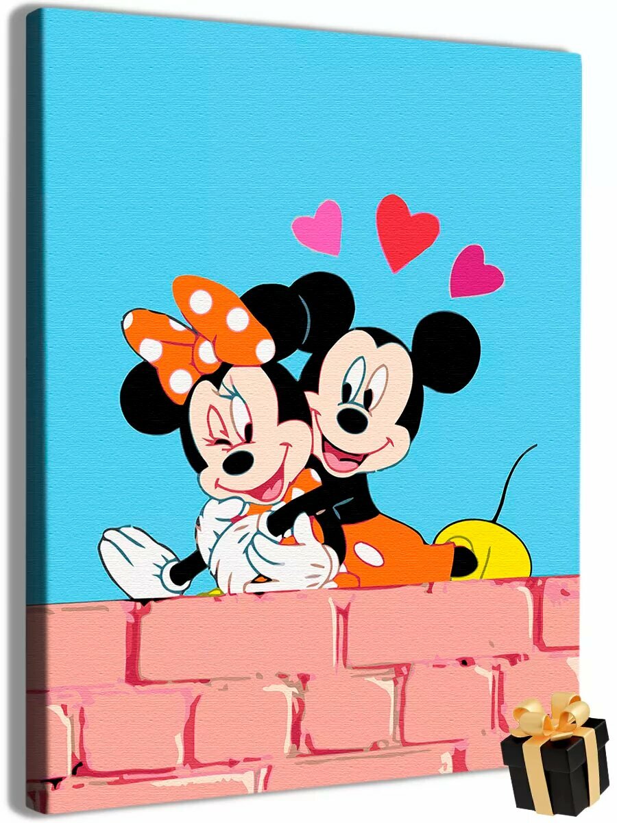 Картина по номерам Мини маус