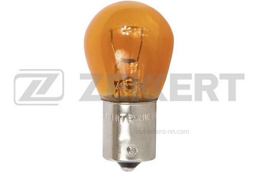 ZEKKERT LP1071 Лампа PY21W 12V 21W BAU15s (миним. кол-во заказа 10 шт)