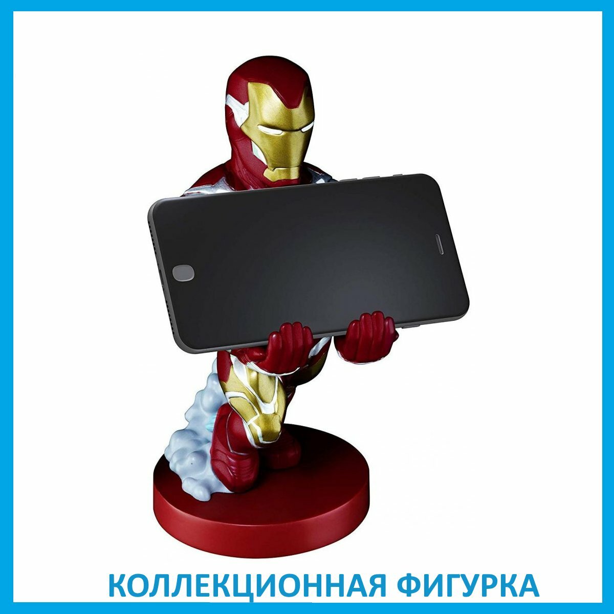 Фигурка подставка для геймпада/телефона Cable Guys: Железный Человек (Iron Man) Мстители (Avengers)
