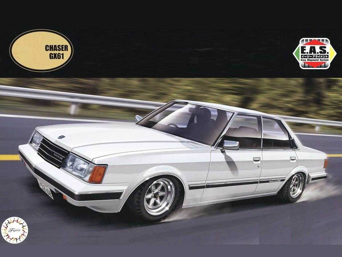 Сборная модель Toyota GX61 Chaser Avante Twincam 24 (E.A.S)