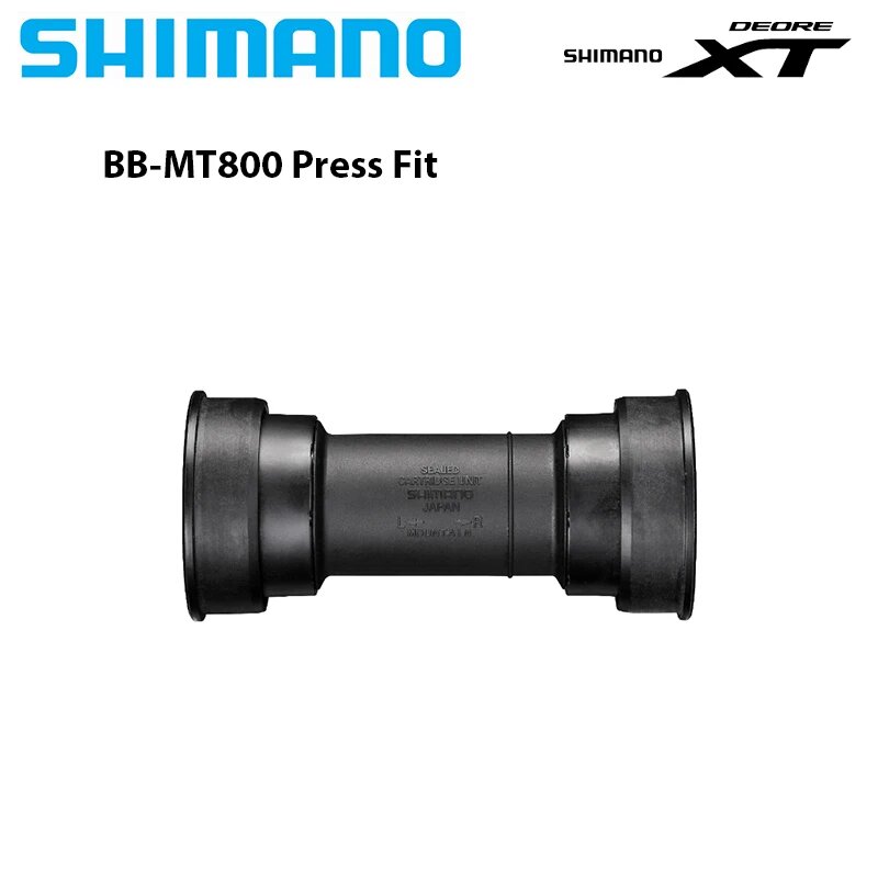 SHIMANO Hollowtech II Каретка SM-BB52 для велоспорта Черный, BB-MT800 Press