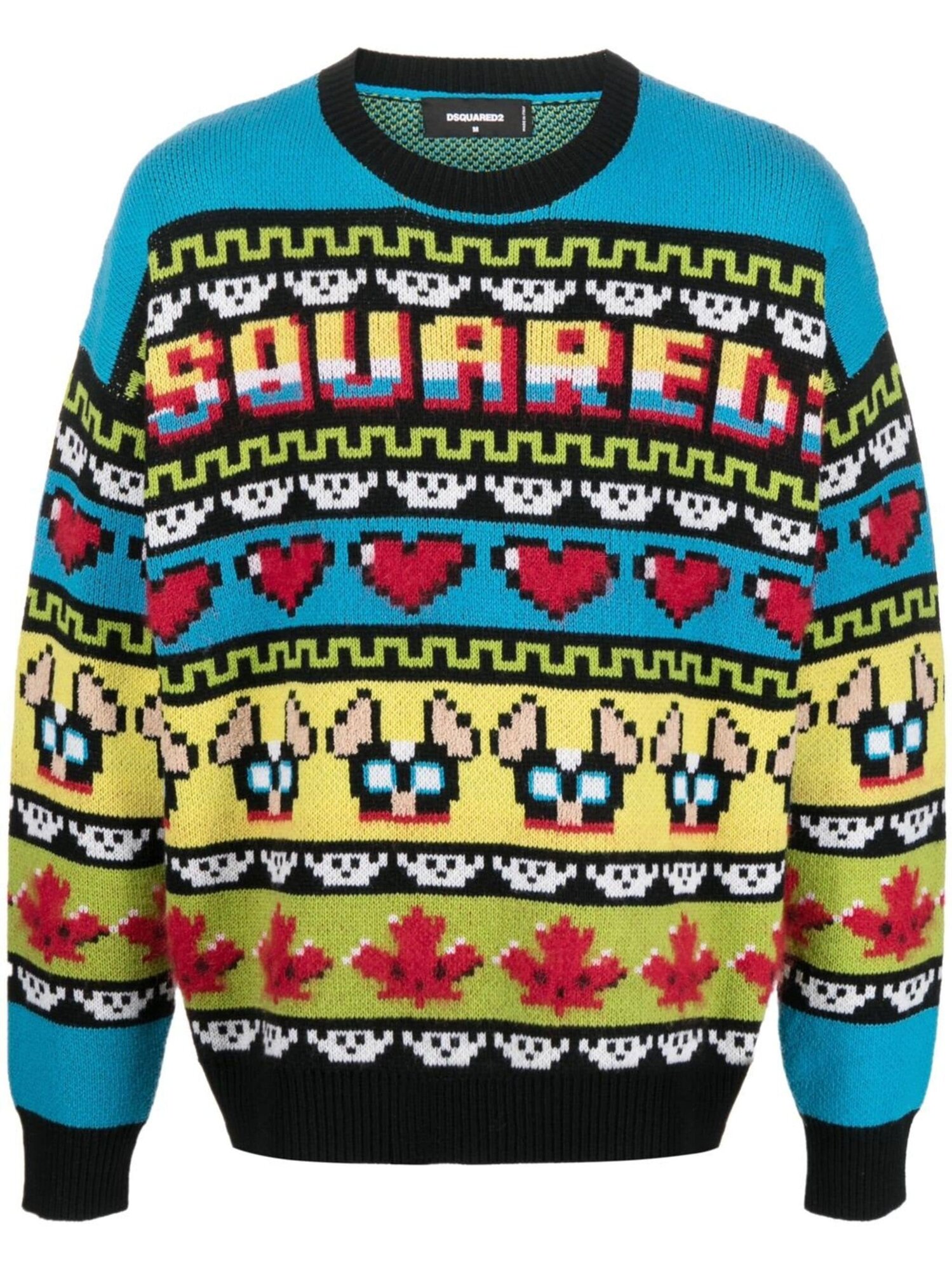 Джемпер Jacquard crew neck jumper