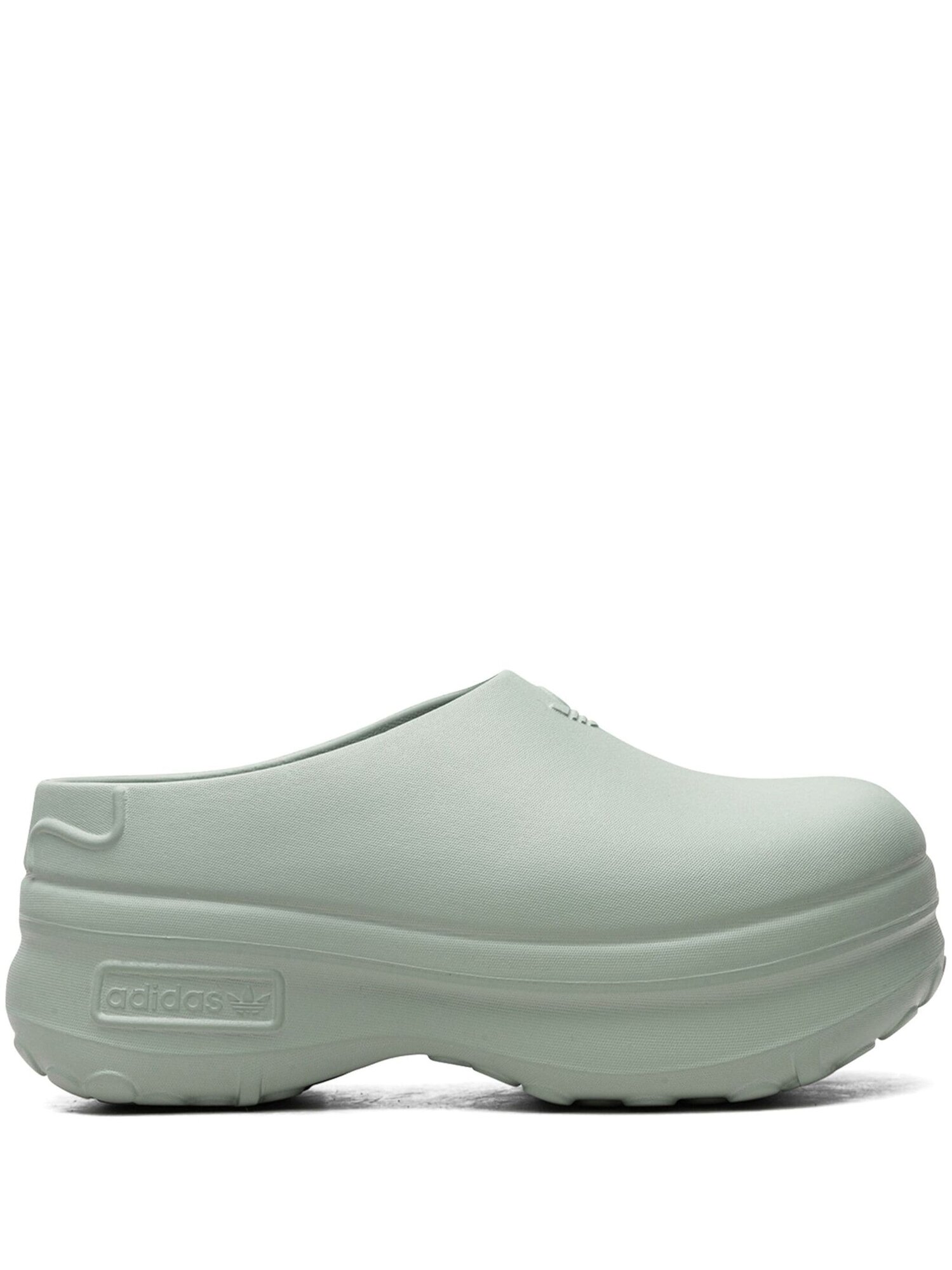 Мюли adiFOM Stan Smith Silver Green