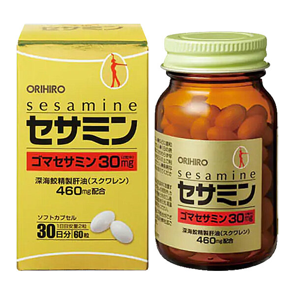 ORIHIRO орихиро Сесамин №60 капсул по 475 мг БАД